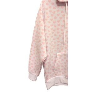 Fleischer Studios | Tops | Betty Boop Hoodie Womens Size Lg Pink Hearts ...